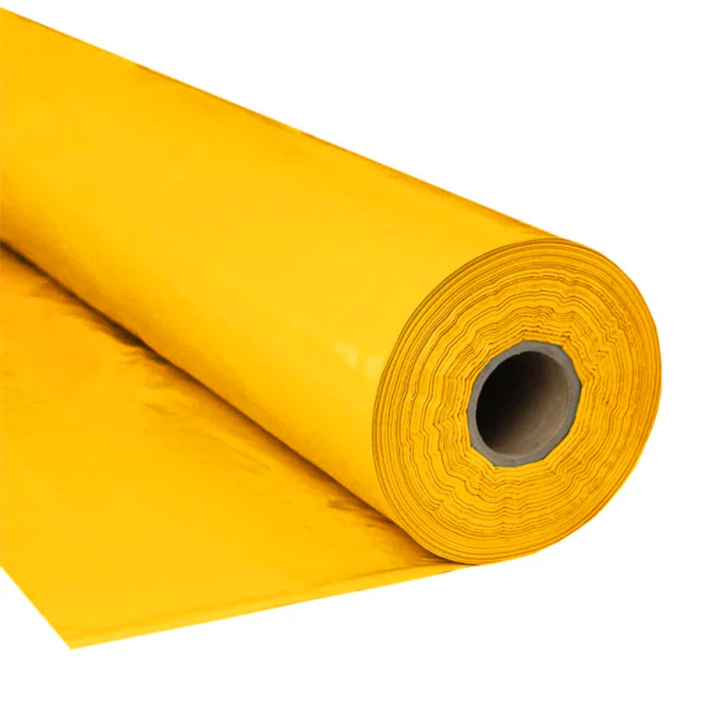 Plastic film roll standard 1,5x100m - yellow, 35,29